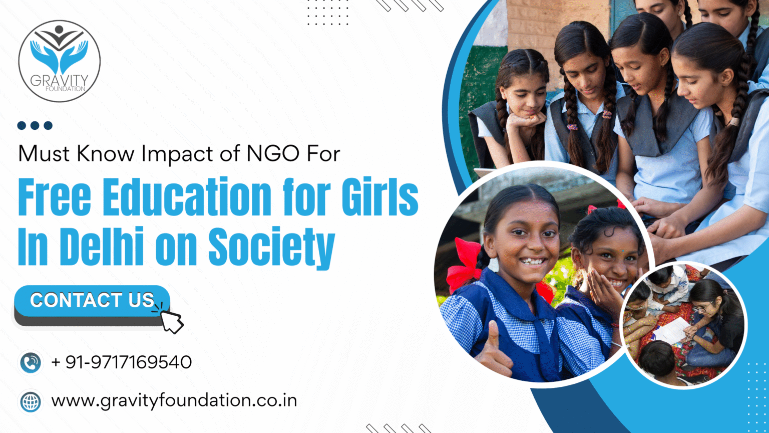 NGO for Free Education for Girls in Delhi | Benefits Society